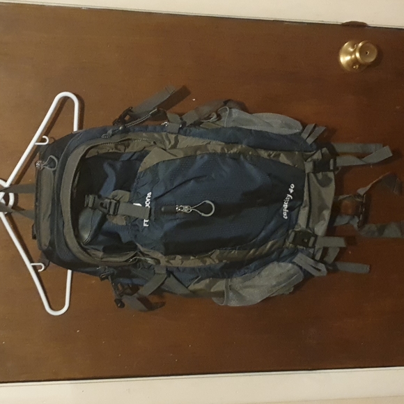 Fengdong | Bags | Fengdong Outdoor Blue And Grey Backpack | Poshmark